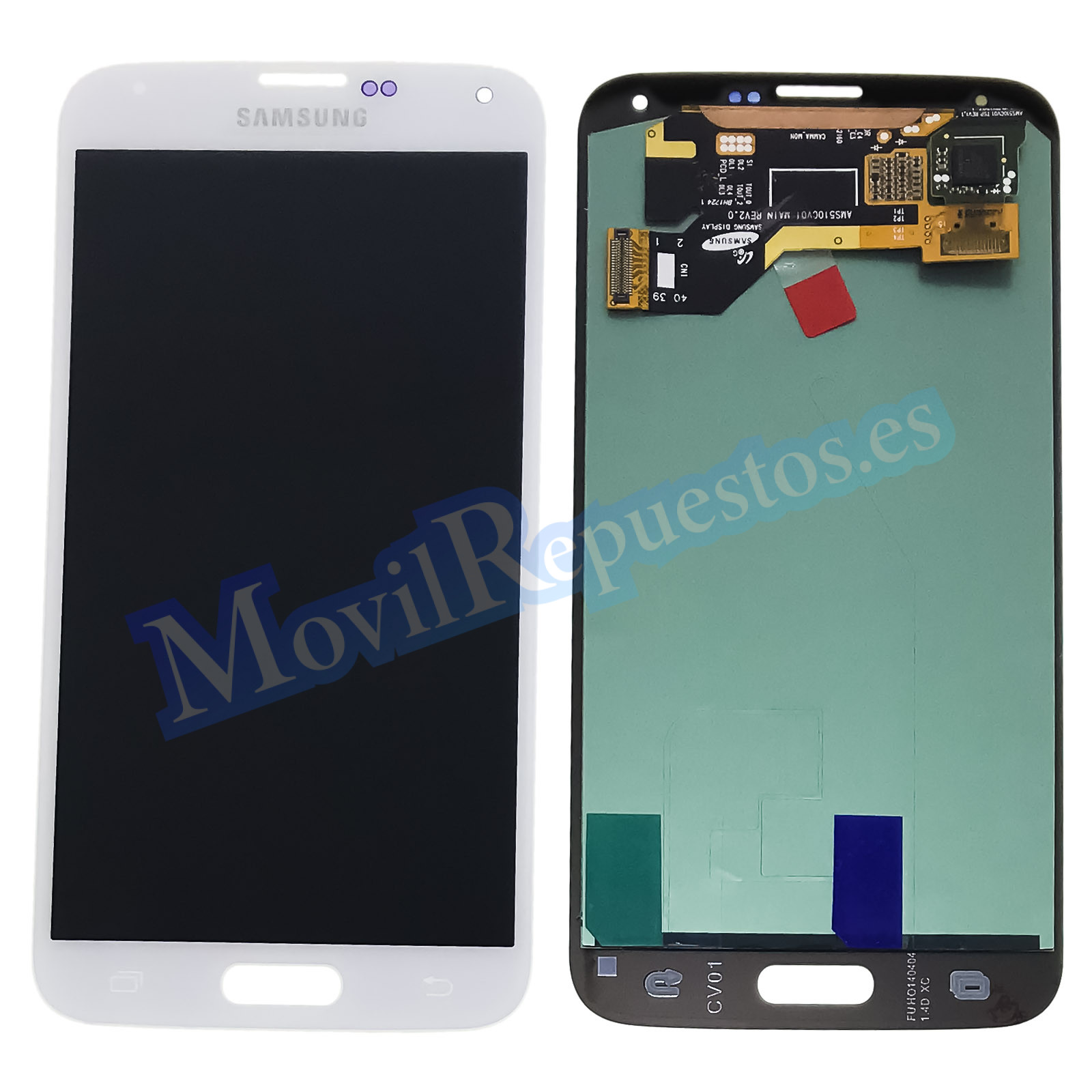 Pantalla Completa Reparada LCD Y Táctil para Samsung Galaxy S5 I9600 ...