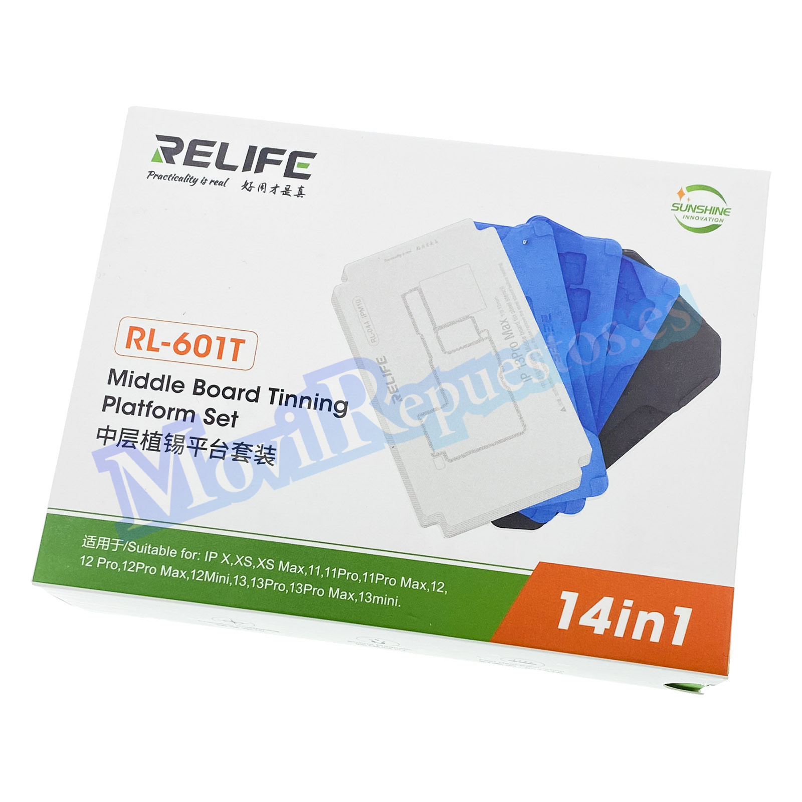 [RL-601T] Plataforma De Reballing para Nivel Medio RELIFE - 14en1 ...