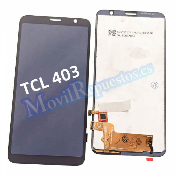Pantalla Completa LCD Y Táctil para TCL 403 (T431D) – Negro – MovilRepuestos.es