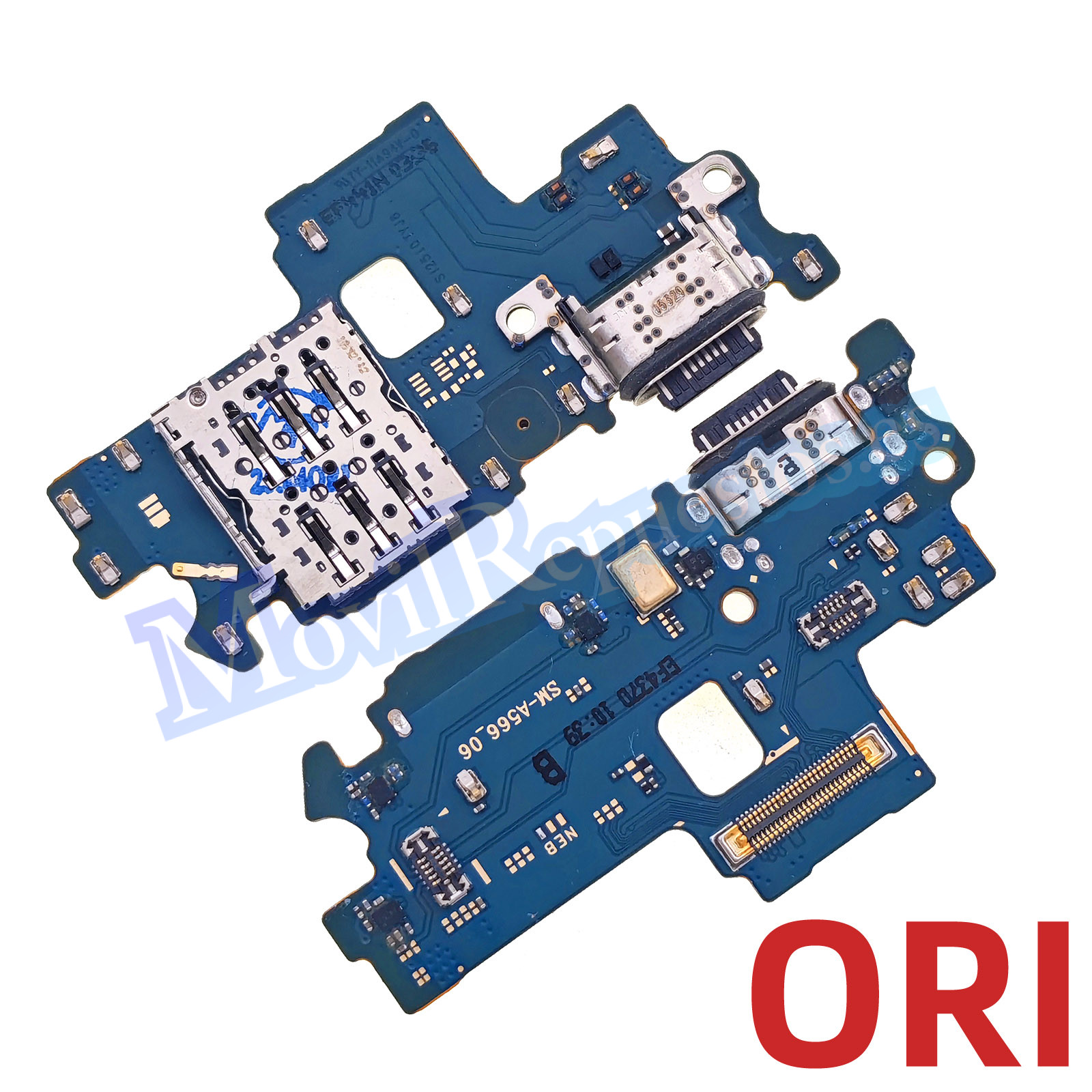Placa De Conector Carga USB Tipo-C Con Micrófono Y Lector De Tarjeta SIM para Samsung Galaxy A56 ...