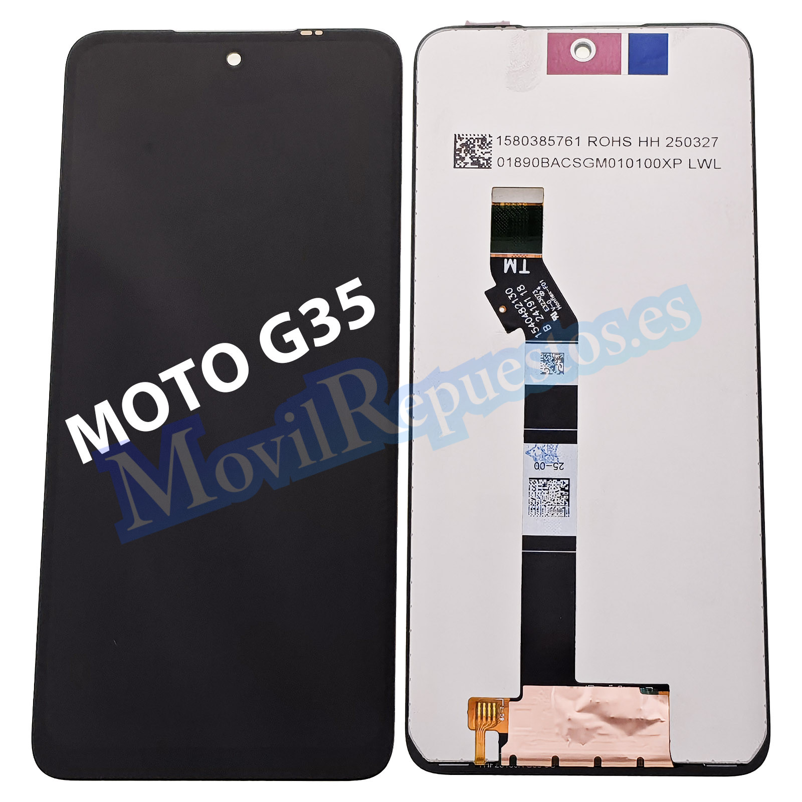 Pantalla Completa LCD Y Táctil para Moto G35 XT2433 – Negro – MovilRepuestos.es