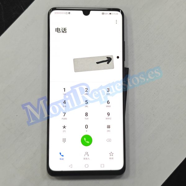Pantalla Completa LCD Y Táctil Con Marco para Huawei P30 Pro – Negro ...